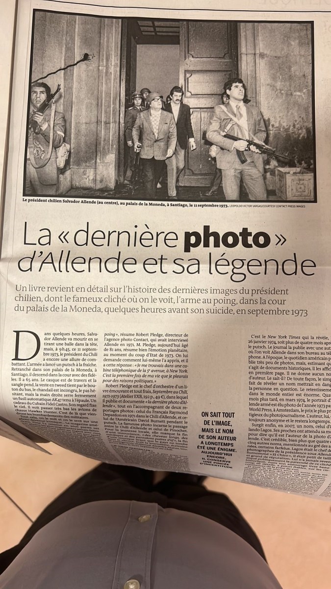 Leopoldo Vargas, the photographer who recorded the inauguration of ...
